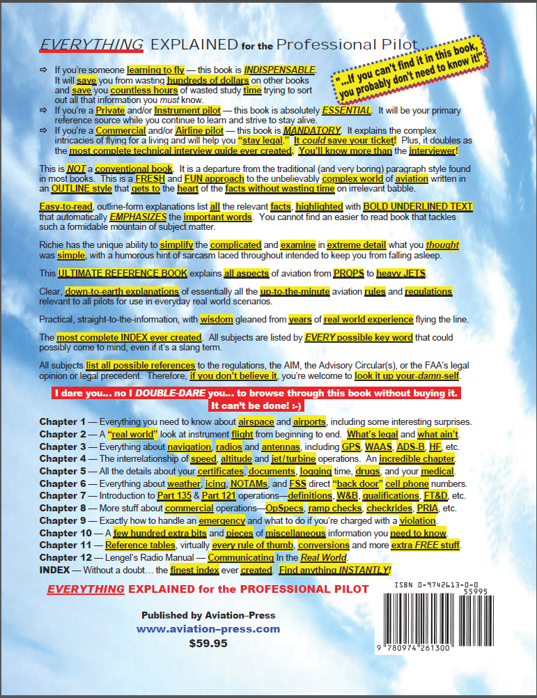 EVERYTHING Explained for the Professional Pilot - The #1 BEST SELLING ...
